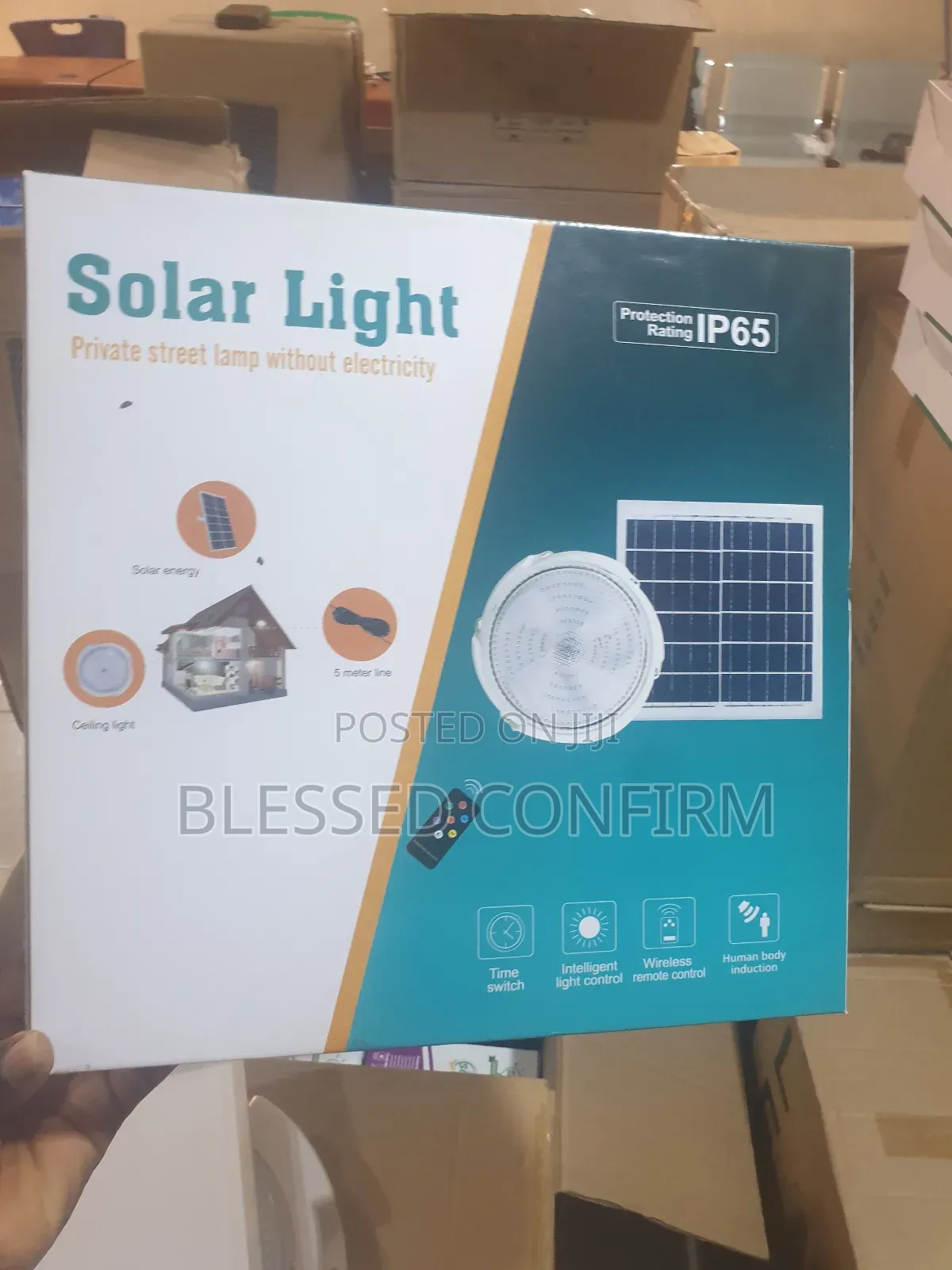 400w Solar Cieling Light With Solar Panel in Ikeja - Lighting, Blessed ...