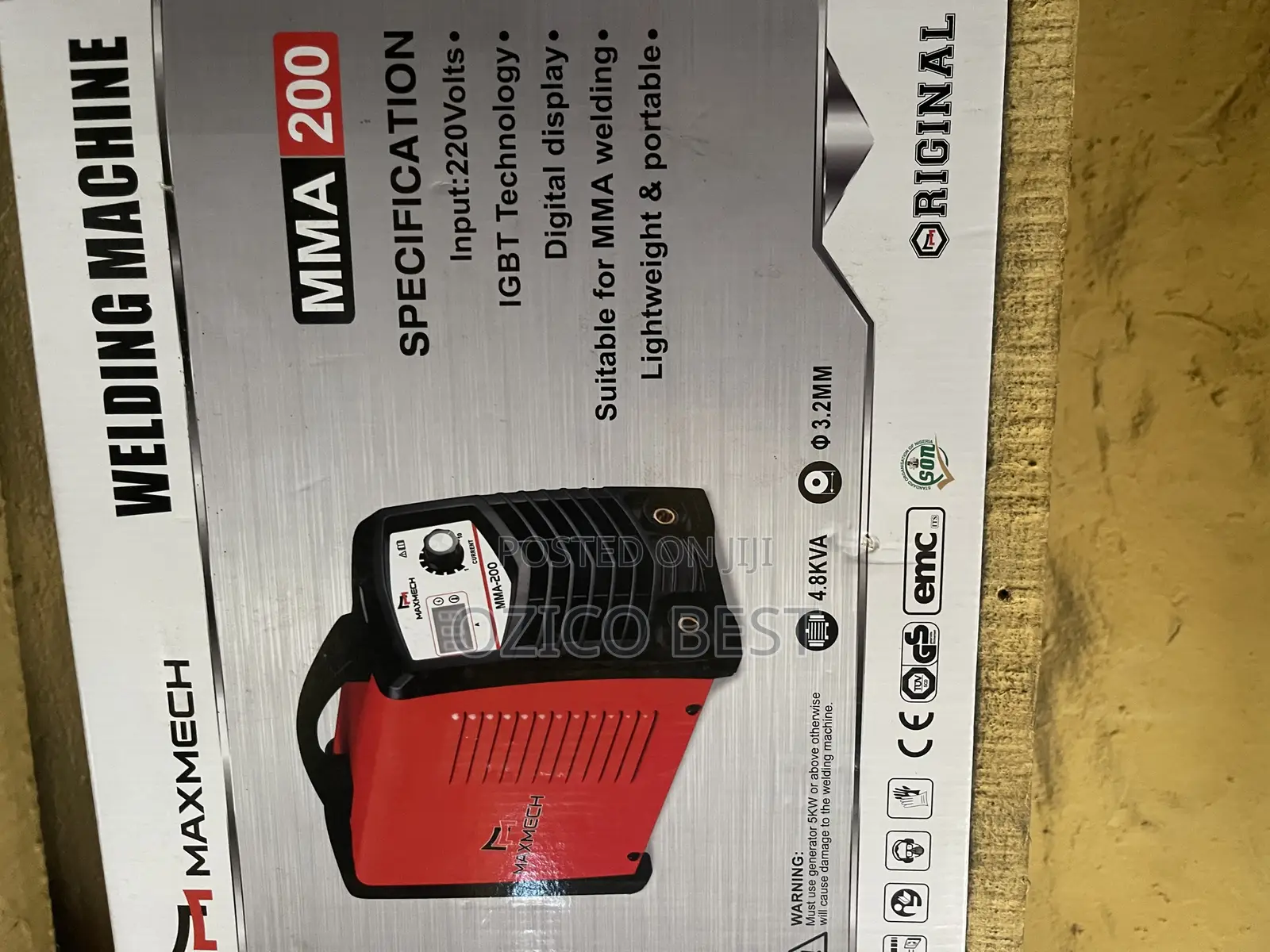 Mma 200 Welding Machine for sale - OZICO BEST Price: ₦ 82,000 on Jiji ...