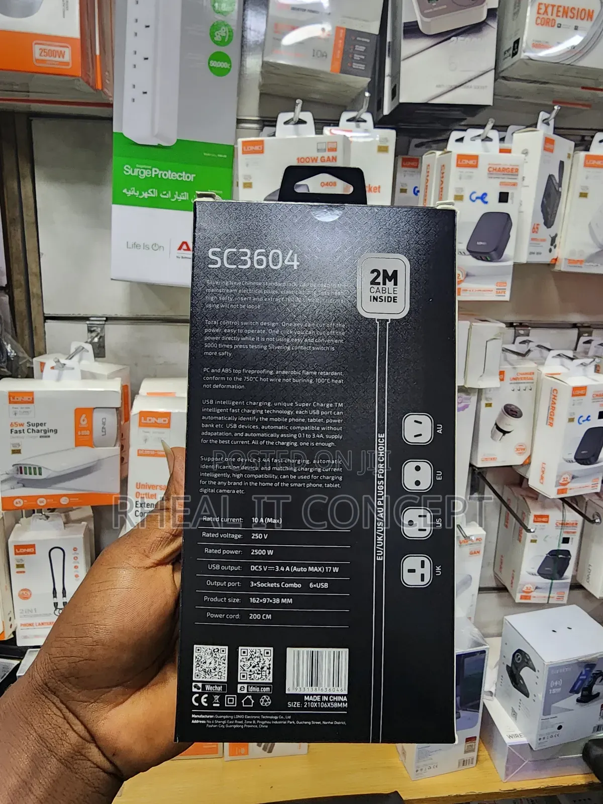 Ldnio 6usb/Sockets Extension in Ikeja - Electrical Equipment, Rheal It ...