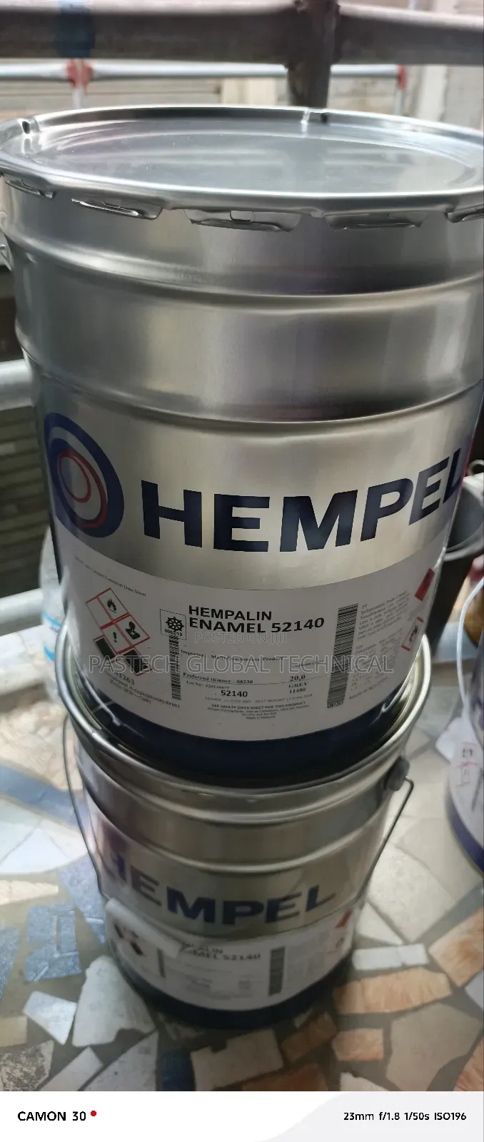 Hempalin Enamel 52140 (Grey) / Hempel Marine Paint in Port-Harcourt ...