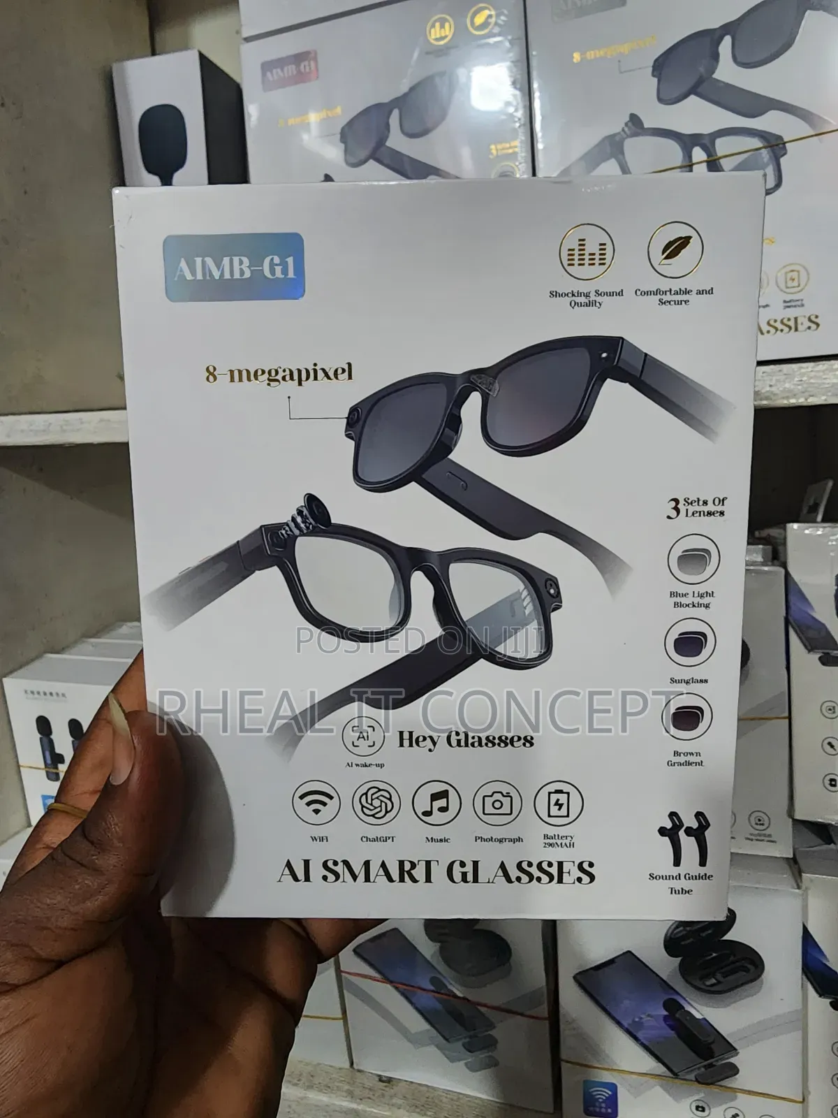 Aimb_g1 Smart Glass in Ikeja - Security & Surveillance, Rheal It ...
