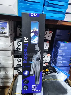 C12 Ai Tracking Phone Tripod in Ikeja - Accessories for Phones ...