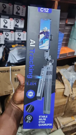 C12 Ai Tracking Phone Tripod in Ikeja - Accessories for Phones ...