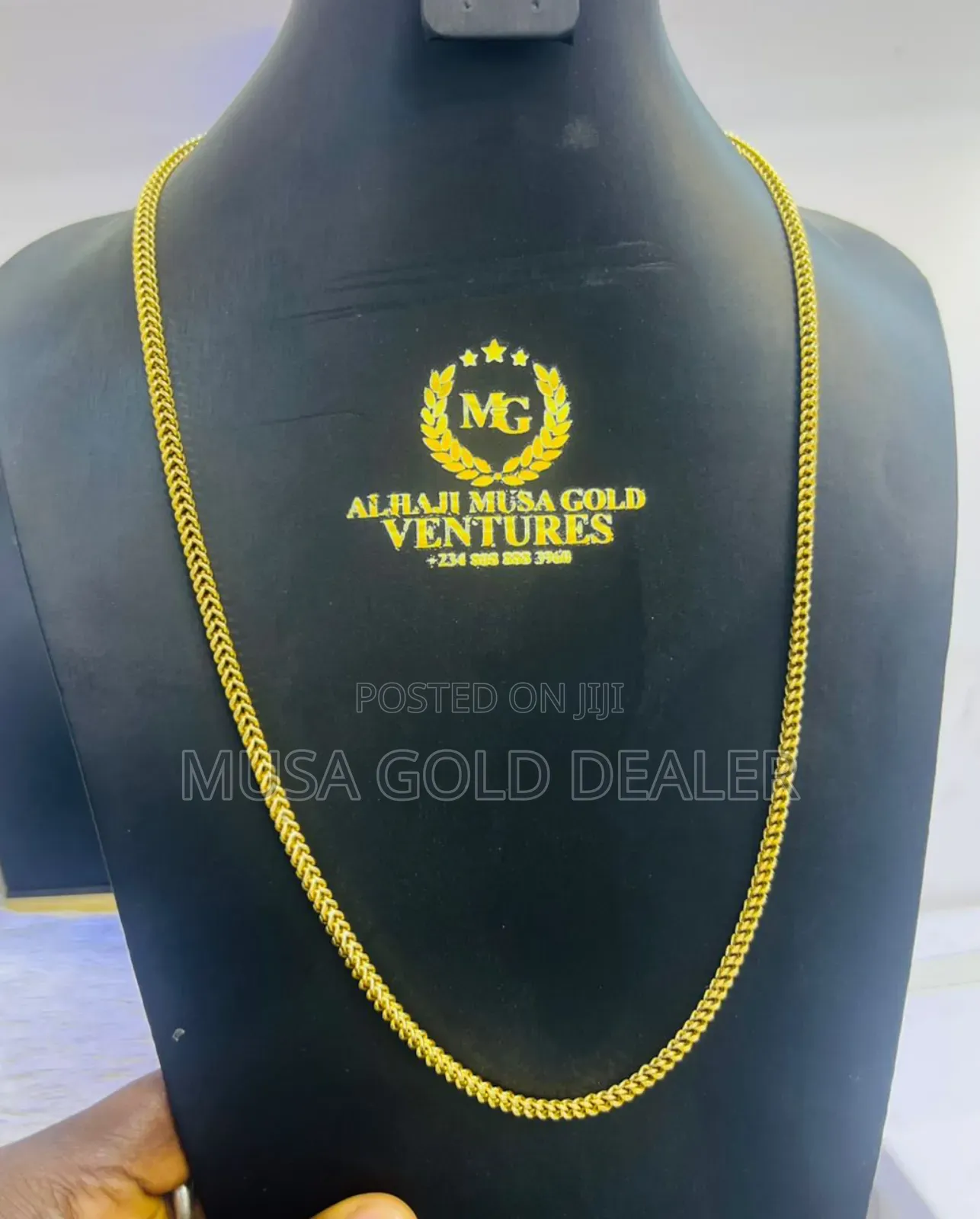 Pure Original 18karat Gold Necklace in Yaba - Jewelry, Musa Gold | Jiji.ng