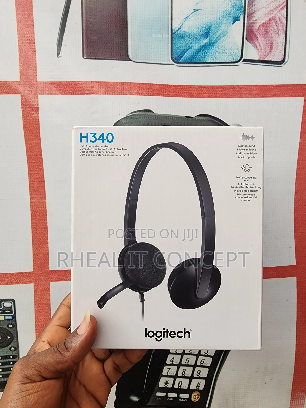 Logitech H340 Usb Headset With Mic in Ikeja - Headphones, Rheal It ...