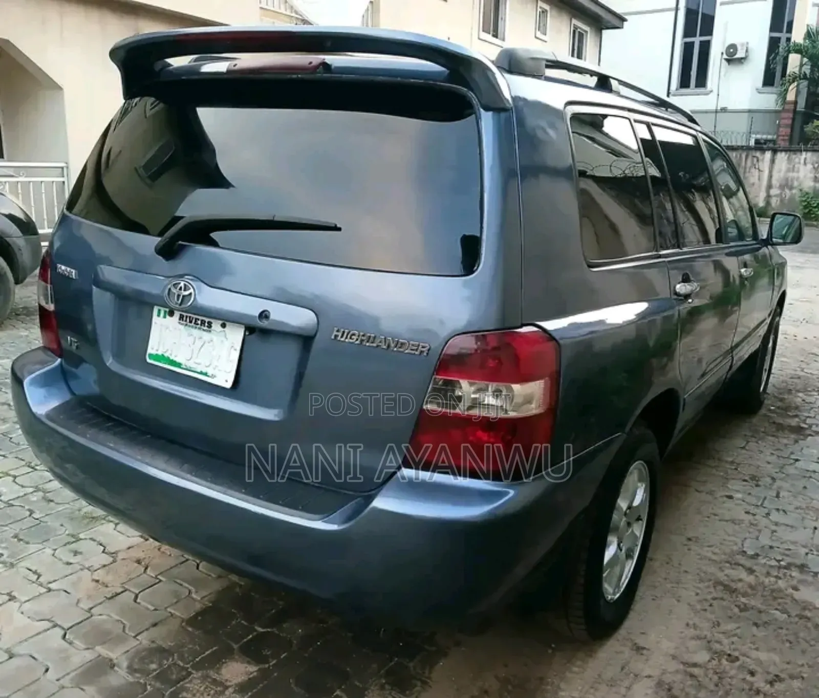 Toyota Highlander 2004 Blue in Port-Harcourt - Cars, Nani Ayanwu | Jiji.ng
