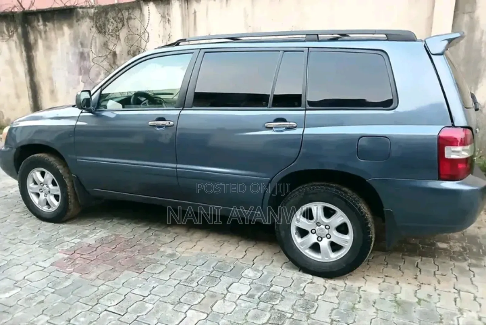 Toyota Highlander 2004 Blue in Port-Harcourt - Cars, Nani Ayanwu | Jiji.ng