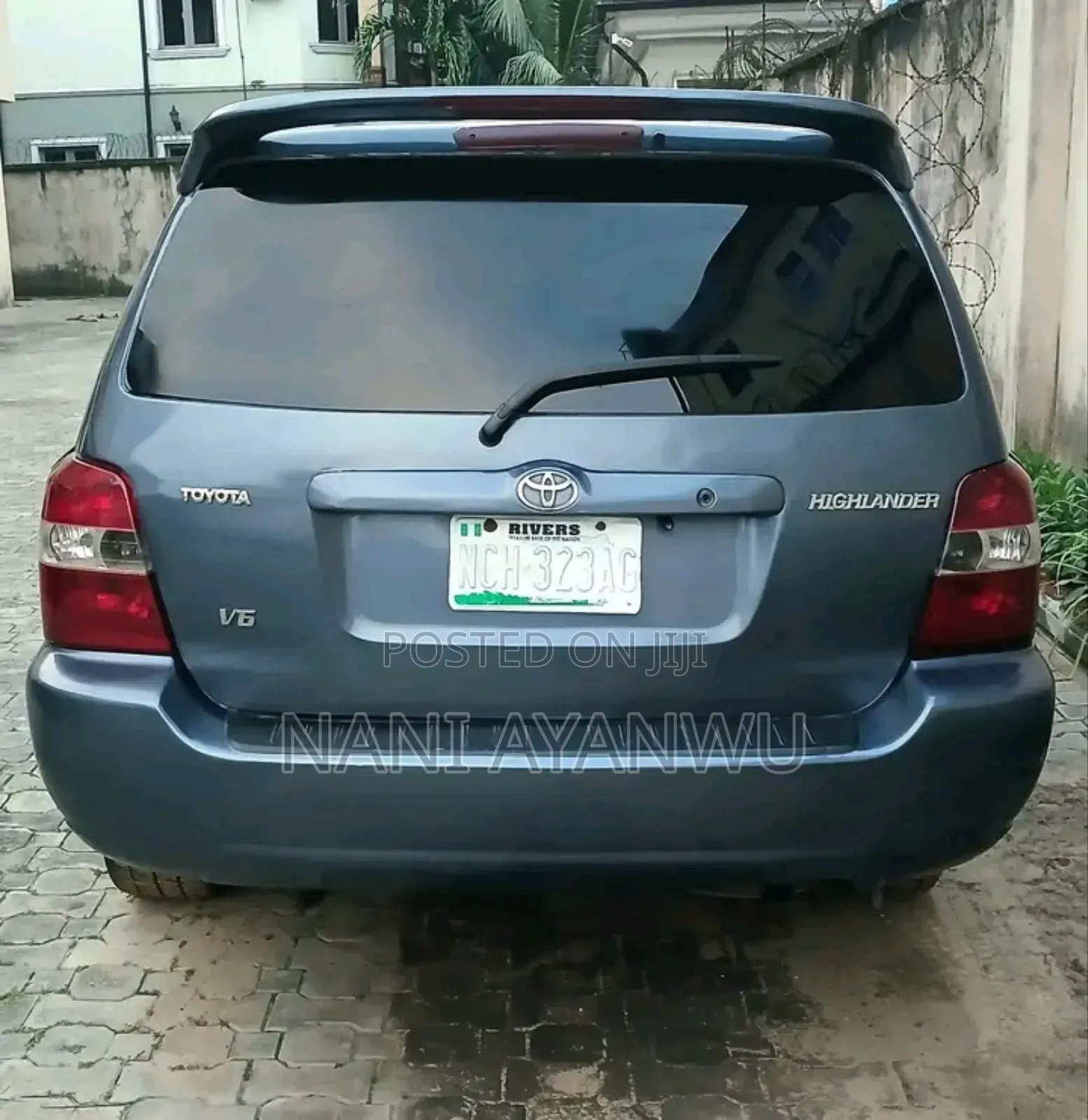 Toyota Highlander 2004 Blue in Port-Harcourt - Cars, Nani Ayanwu | Jiji.ng