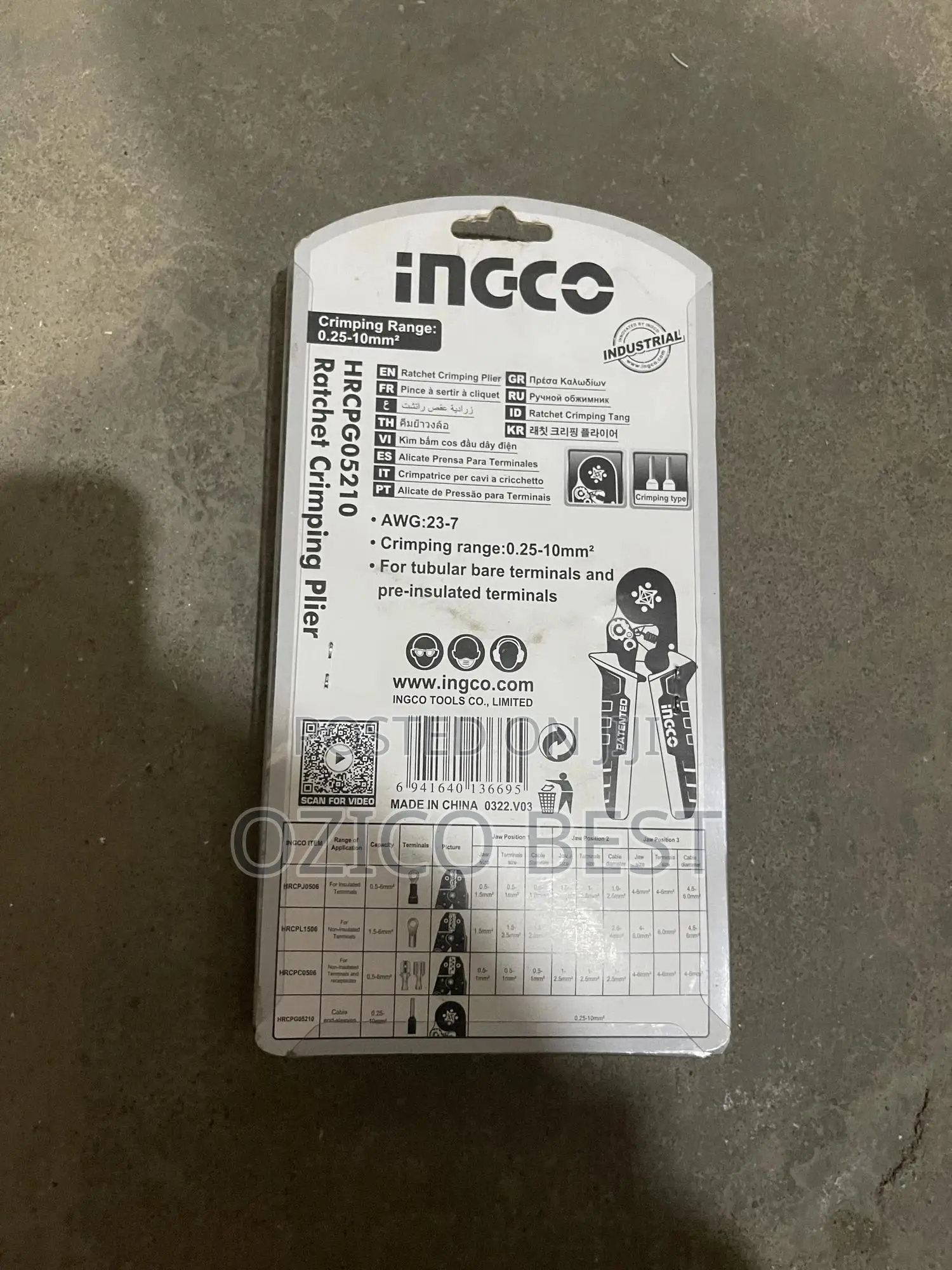 Ingco Ratchet Crimping for sale - OZICO BEST Price: ₦ 30,000 on Jiji.ng ...