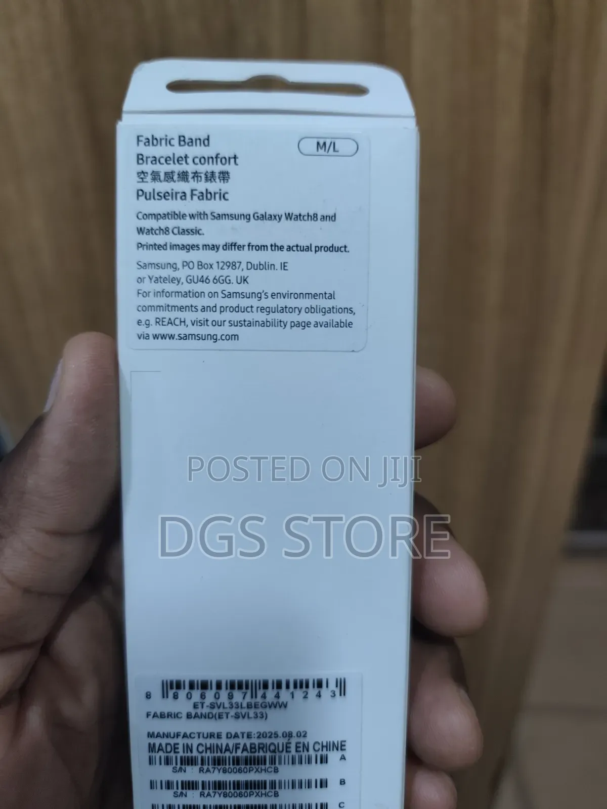 Original Samsung Galaxy Watch 8 / Watch 8 Classic Fabric Band Strap in ...