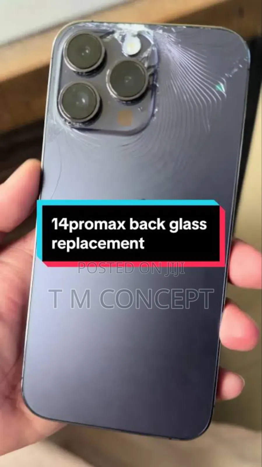 iPhone 14 Pro Max Back Glass Screen Replacement in Ikeja - Accessories ...