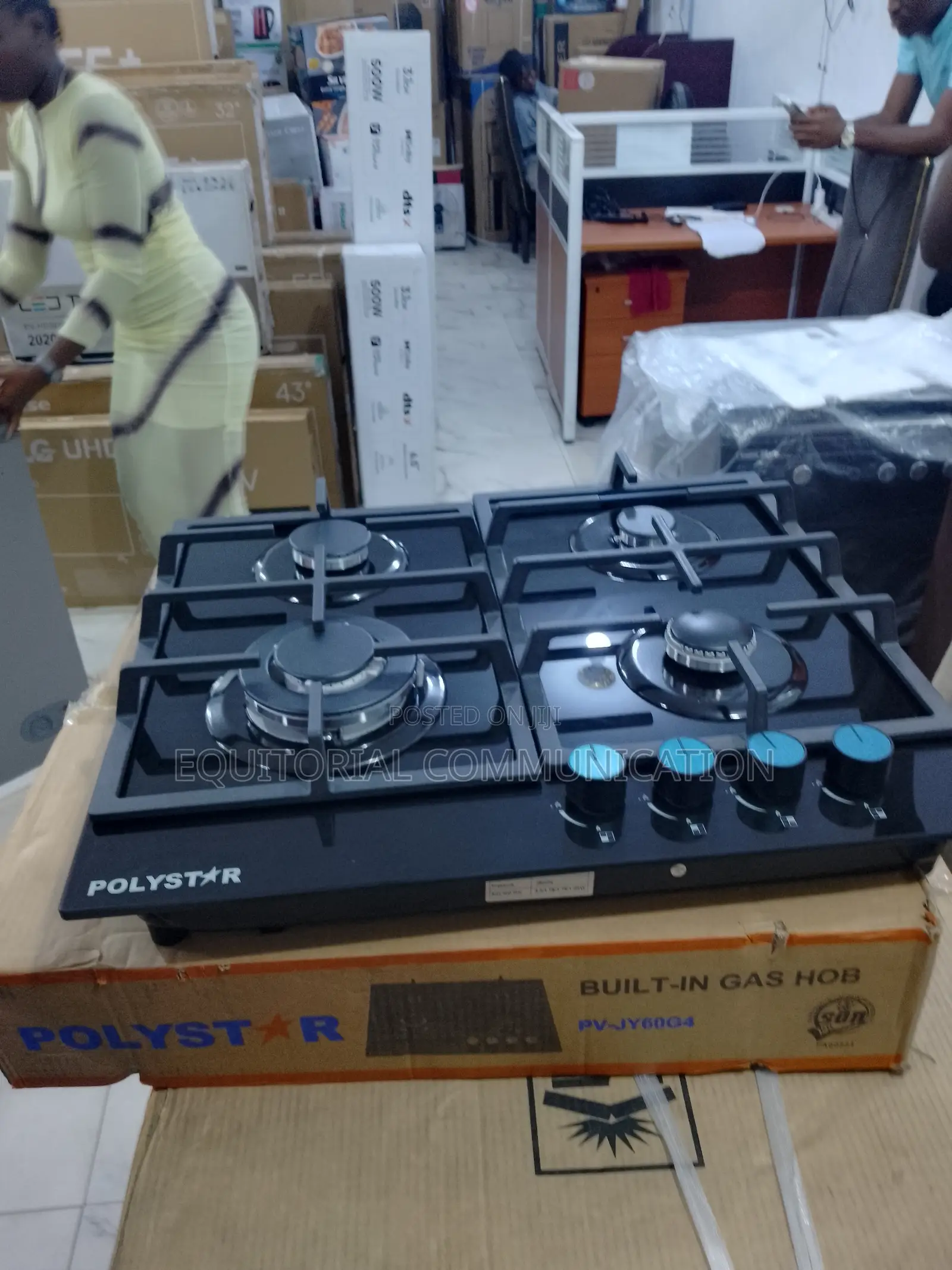 Polystar Pv-Jy60g4 Smart Kitchen Gas Hob in Ikoyi - Kitchen Appliances ...