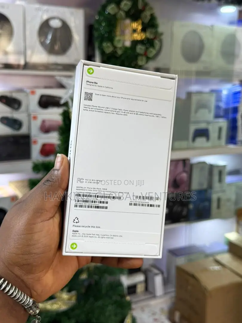 New Apple iPhone 16e 128 GB Black in Akure - Mobile Phones, Haykinz ...