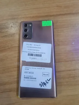 Samsung Galaxy Note 20 5G 256 GB Gold in Ikeja - Mobile Phones, Julie ...