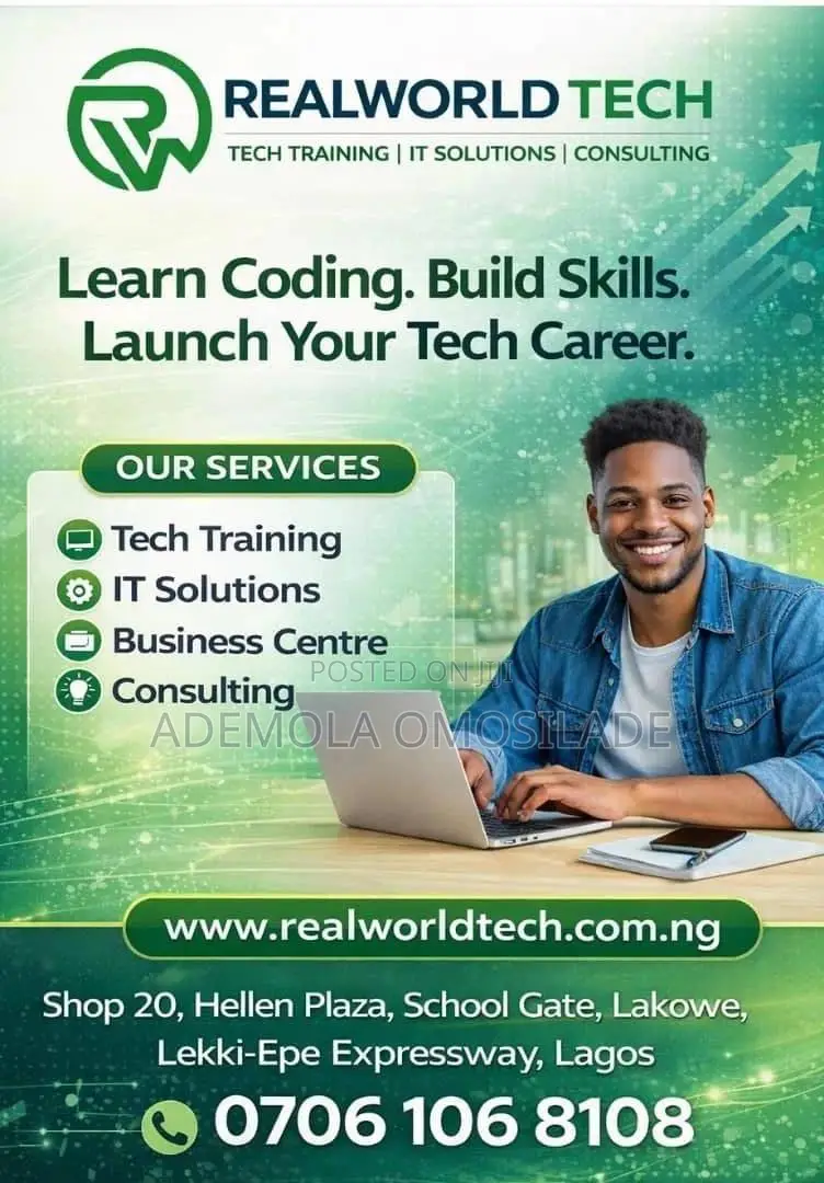Learn Coding.Launch a Career in Tech in Ibeju - Classes & Courses, Ademola Omosilade | Jiji.ng