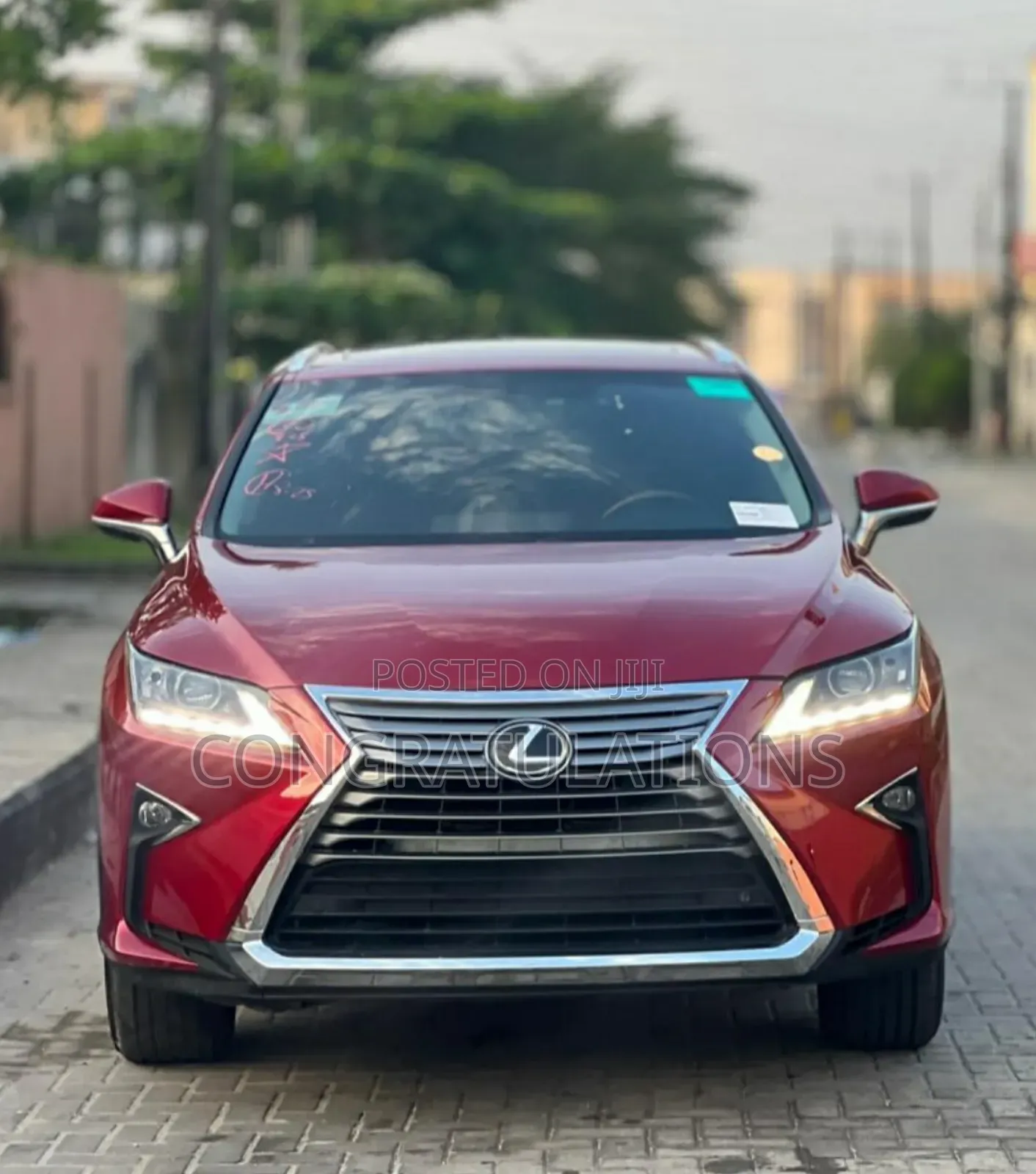 Lexus RX 350 2016 Red in Lekki - Cars, Only Good Deals | Jiji.ng