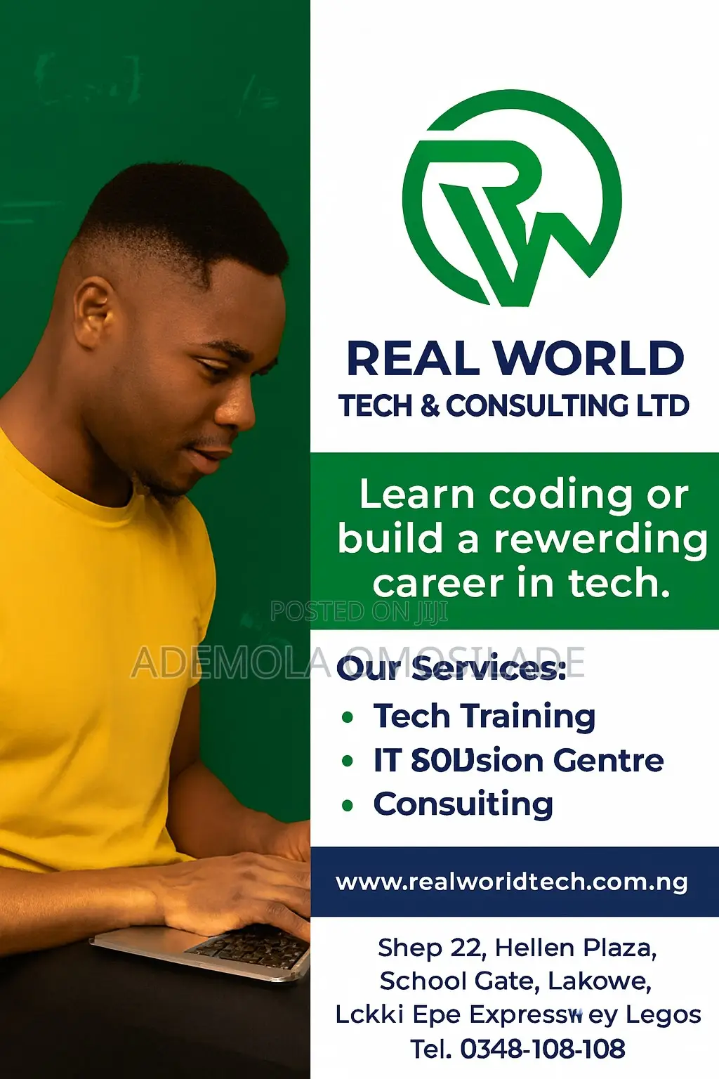 Learn Coding.Launch A Career In Tech in Ibeju - Classes & Courses, Ademola Omosilade | Jiji.ng