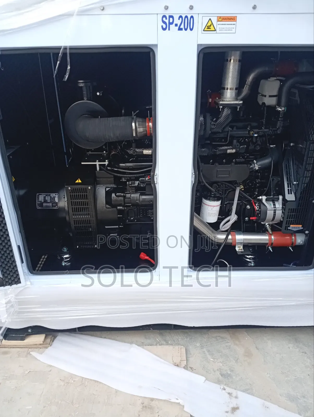 Brand New 200kva Perkins Soundproof Diesel Generator 100% Copper Coil ...
