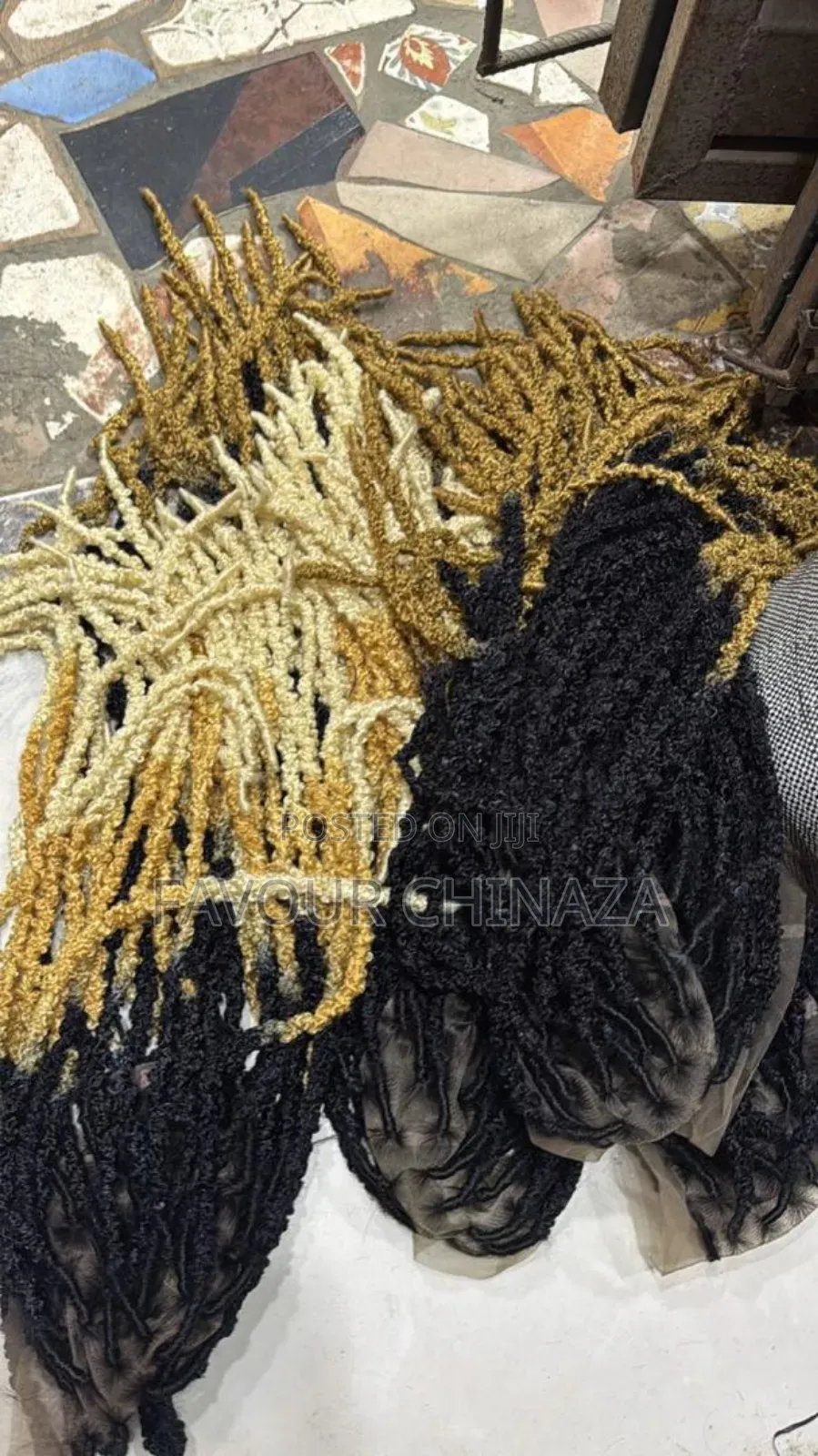 Glueless Gele Frontal,Human Hair Wigs Braided Wigs in Ojo - Hair Beauty ...