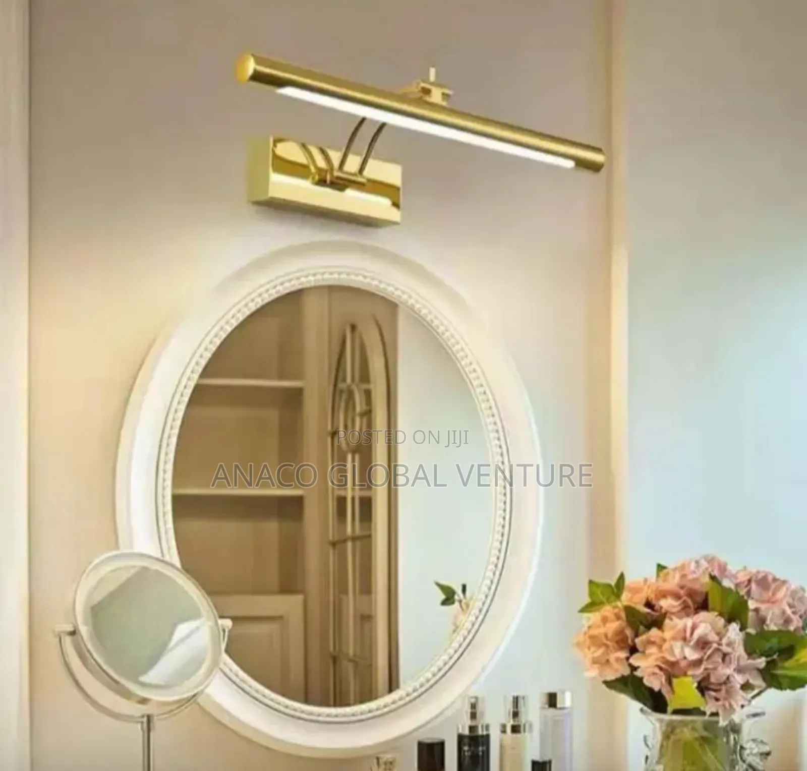 Modern Led Mirror Light 3 Colour's Light Gold Body in Lagos Island (Eko ...