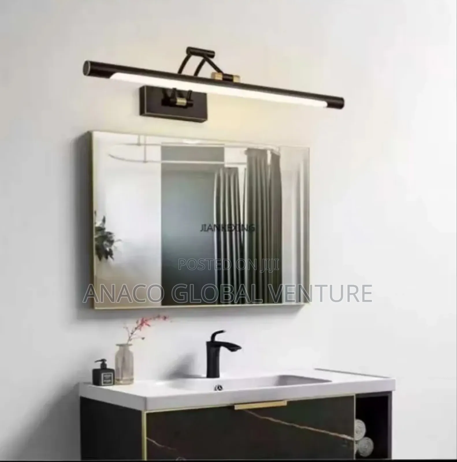 Classic Led Mirror Light 3 Colour's Light Black Body in Lagos Island ...