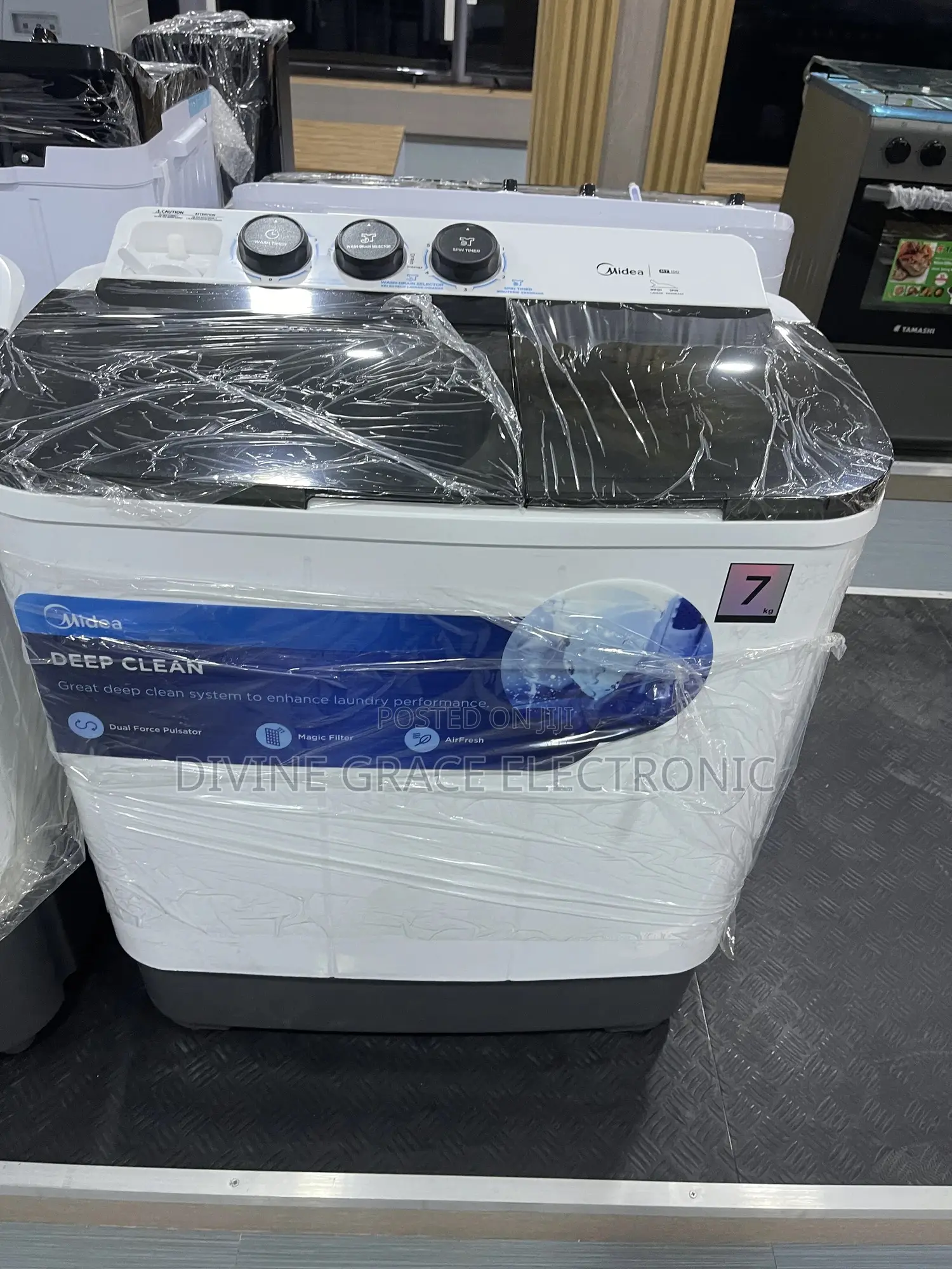 Brand New 7kg Midea Twin Tub Washing Machine in Kubwa - Home Appliances ...