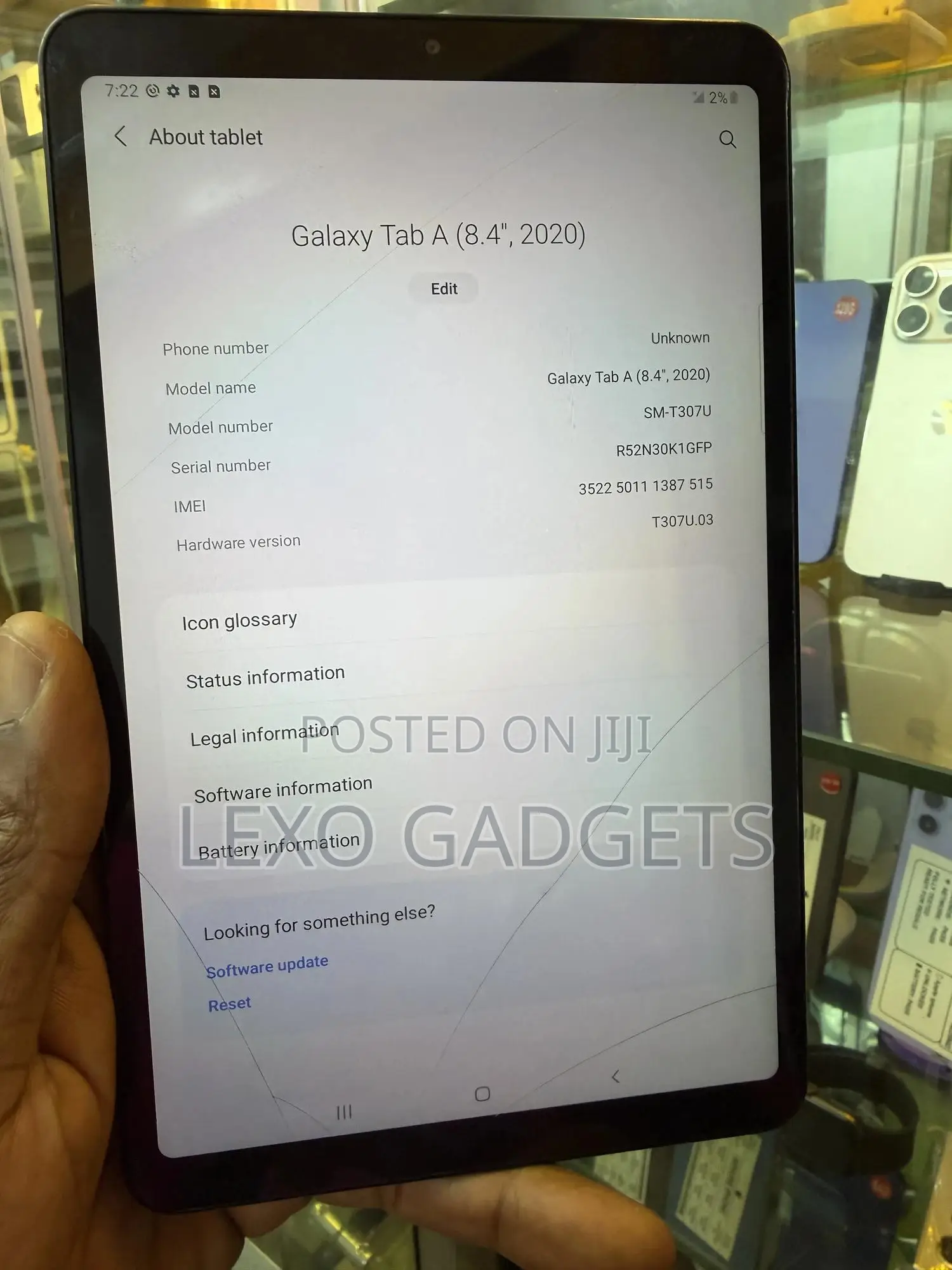 Samsung Galaxy Tab A 8.4 (2020) 32 GB Gray in Ikeja - Tablets, Lexo ...
