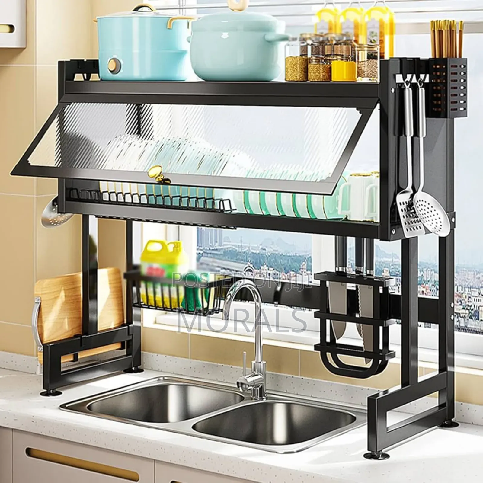 Over the Sink Plate Rack With Cover in Surulere - Kitchenware ...