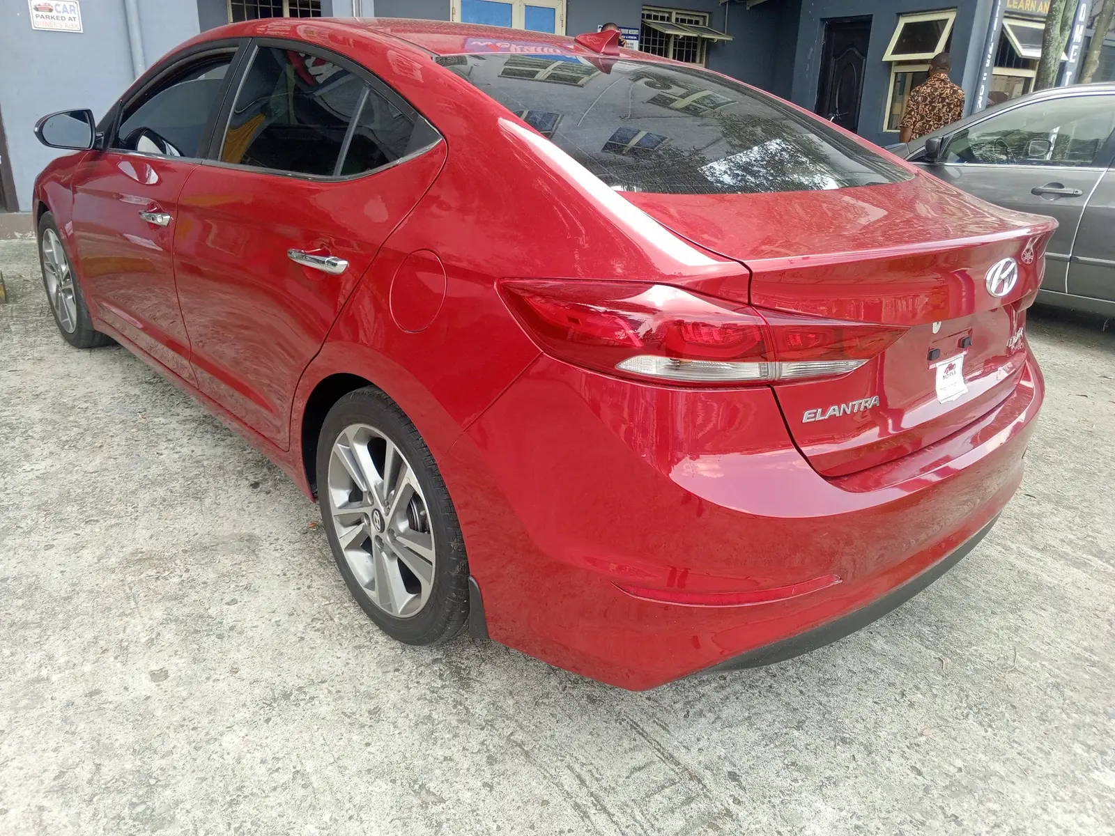 Hyundai Elantra 2017 Red in Port-Harcourt - Cars, Car Marketplace | Jiji.ng