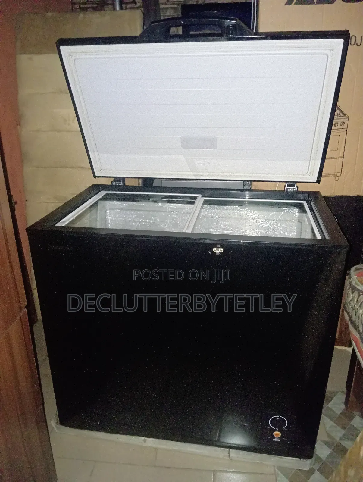 Few Months Used Hisense 189 Litres Chest Freezer With Glass Door in ...