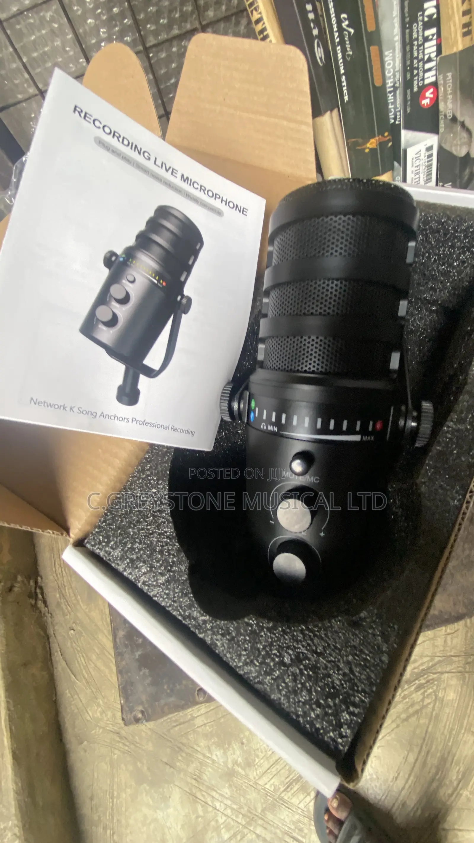 Podcast Microphone in Mushin - Audio & Music Equipment, C Greystone ...