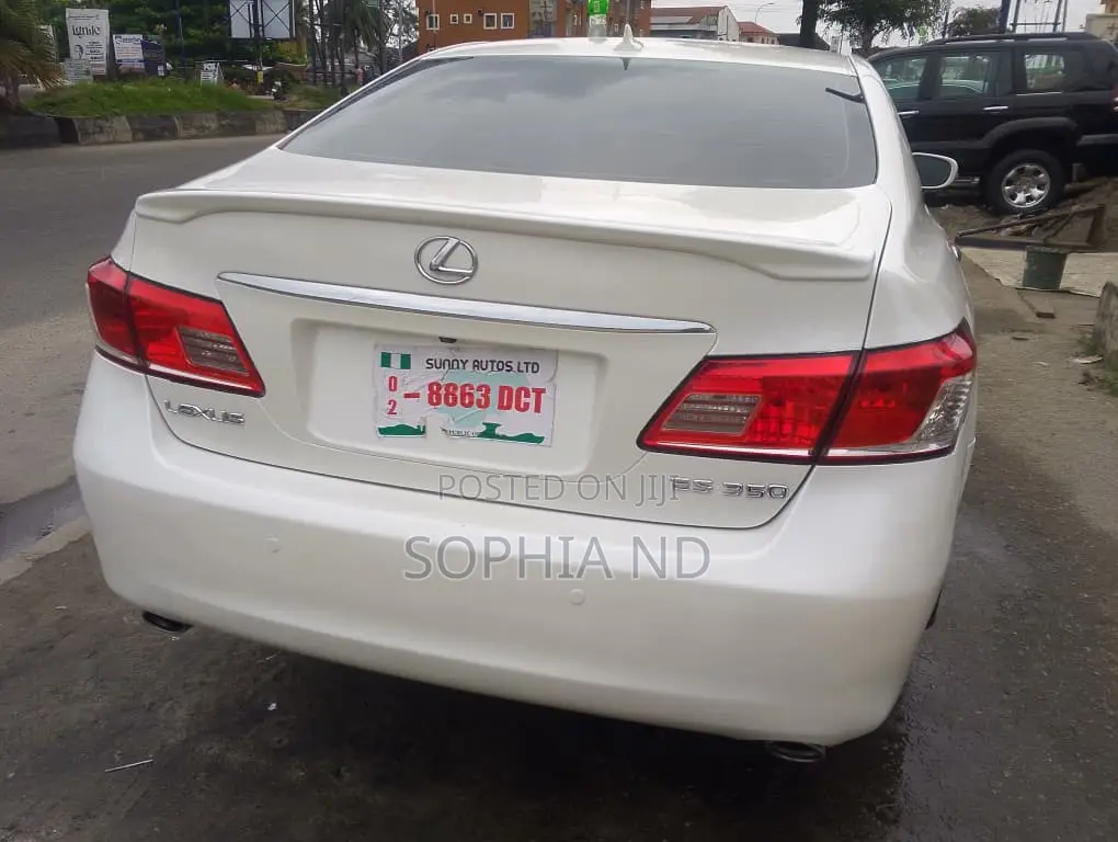 Lexus ES 350 2011 White in Port-Harcourt - Cars, Sophia Nd | Jiji.ng