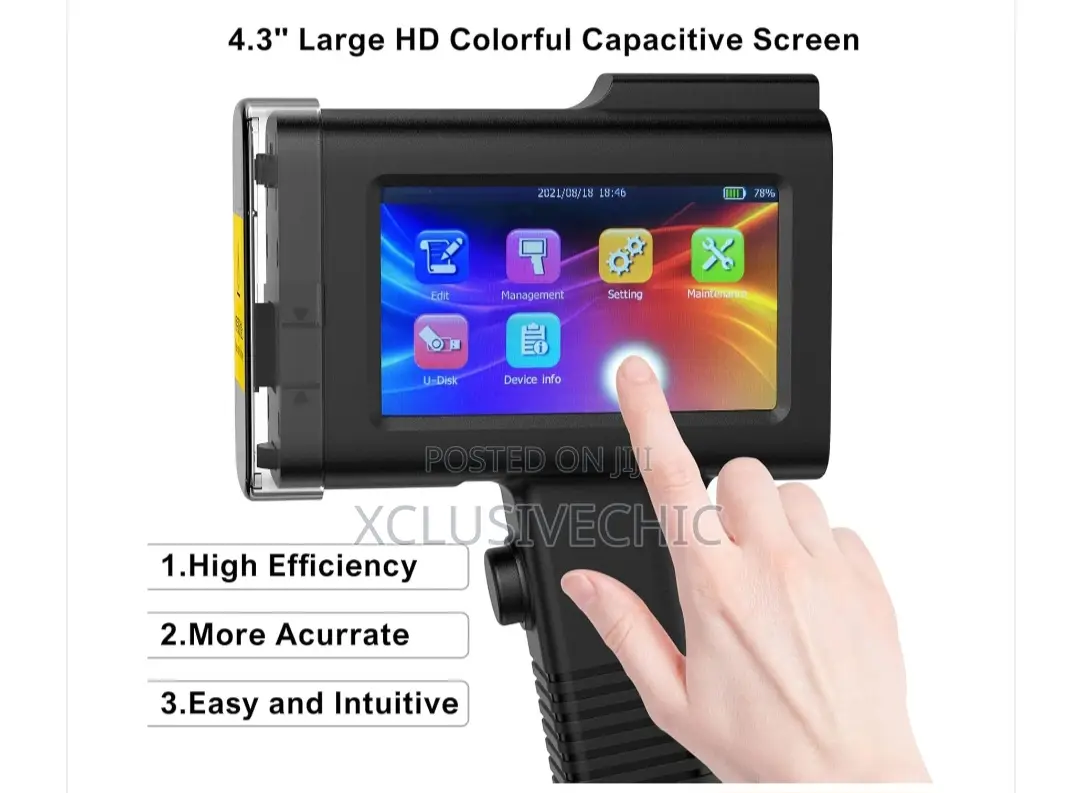 Portable Handheld Inkjet Printer + Extra Digital Cartridge Ink for sale ...