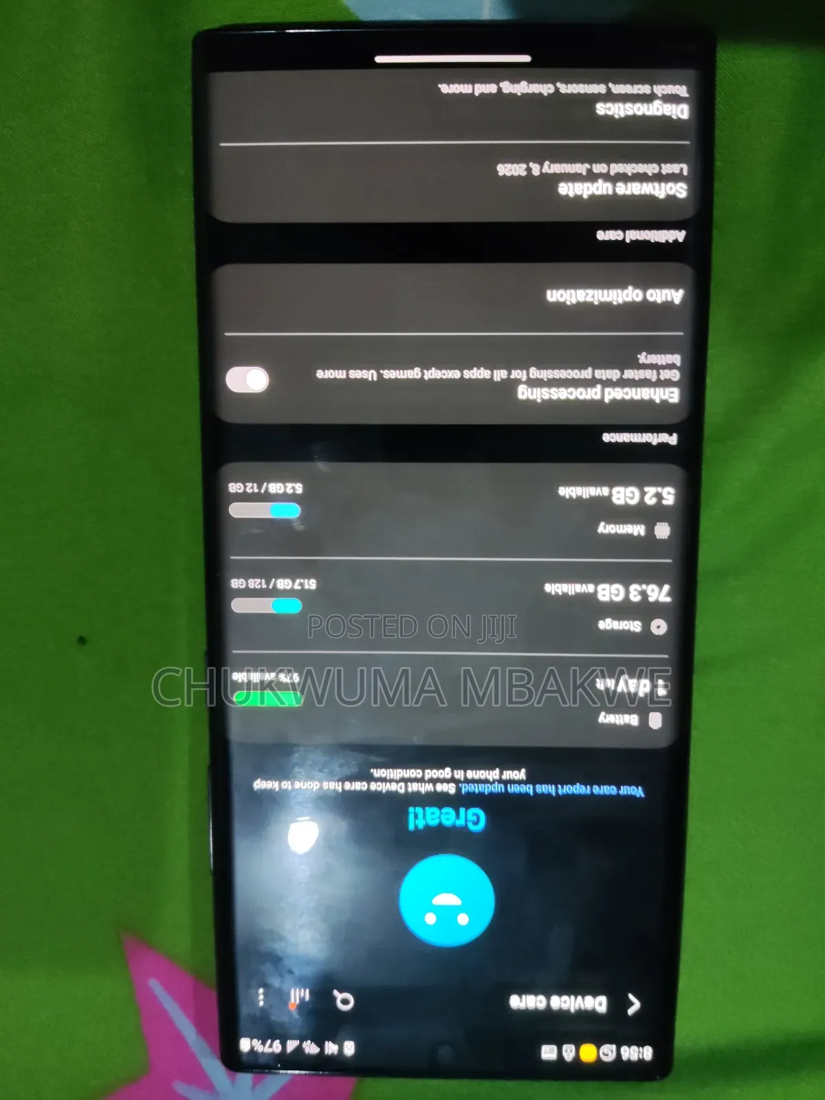 Samsung Galaxy Note 20 Ultra 5G 128 GB Black in Ikeja - Mobile Phones ...