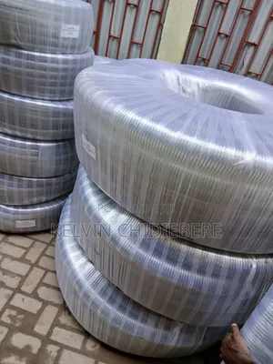 3" × 50 M Transparent Suction Hose – Suitable for Petrol, Water Chem in ...