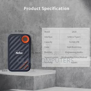 Netac Po Solid State Drive 2tb 2000mb/S in Ikeja - Computer Hardware ...