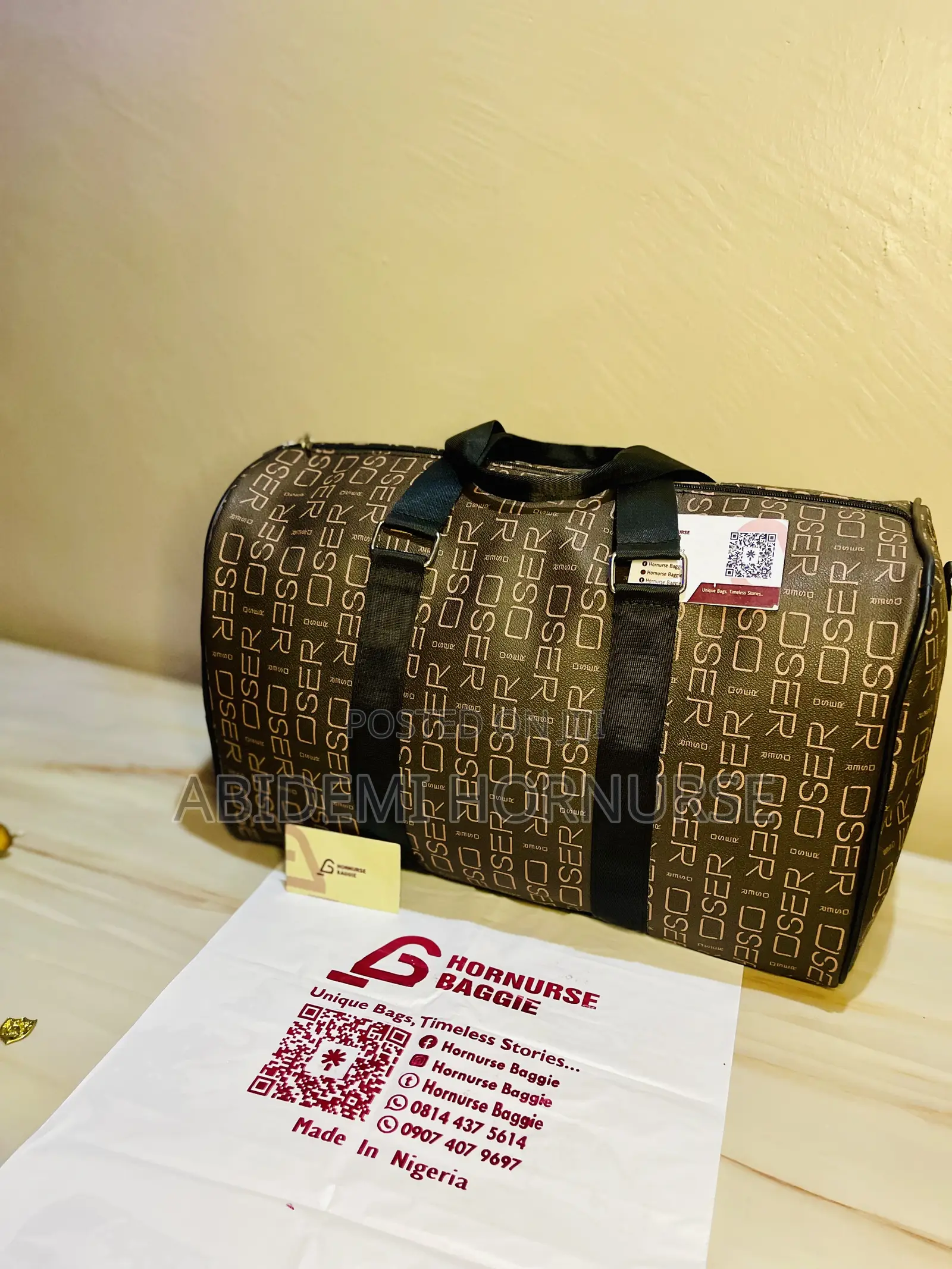 Duffel Bag in Ifako-Ijaiye - Bags, Hornurse Baggie | Jiji.ng