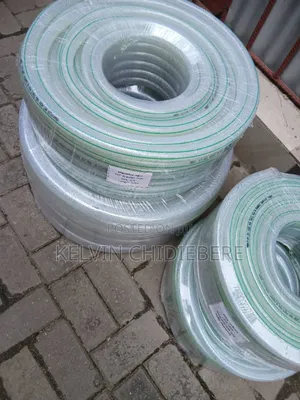 Original White Transparent PVC Hose – Flexible, Durable All Sizes in ...