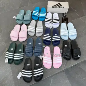 Adidas Adilette Aqua and Flow Slides in Multi Colors Size 39-49 in Ajah ...