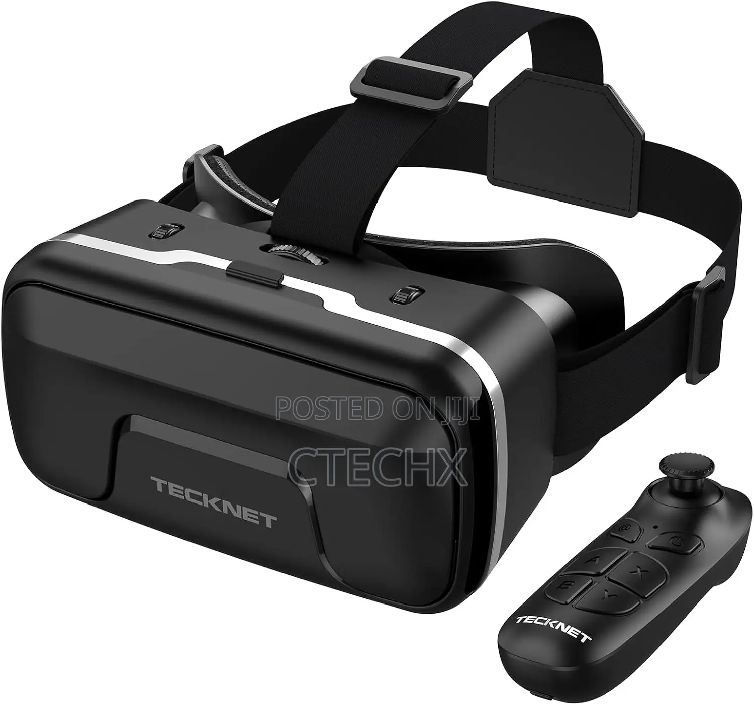 Tecknet Vr Headset for Phone With Bluetooth Controller, 4.7-7.2" in ...