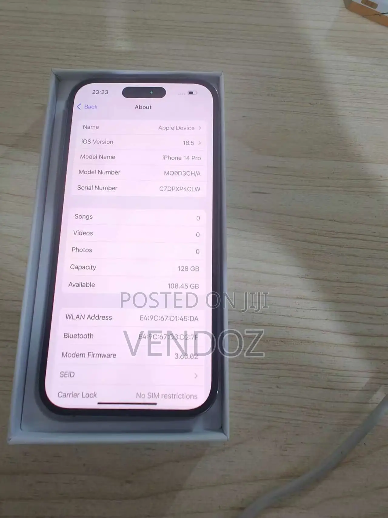 New Apple iPhone 14 Pro 128 GB White in Sagamu - Mobile Phones, Vendoz ...