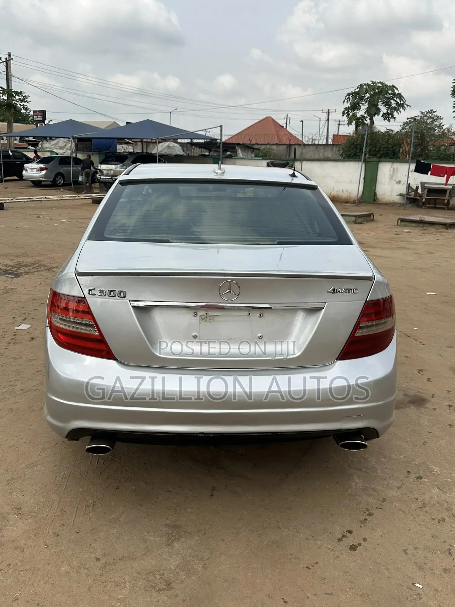 Mercedes-Benz C300 Sport 4Matic Sedan AWD (3.0L 6cyl 7A) 2011 Silver in ...