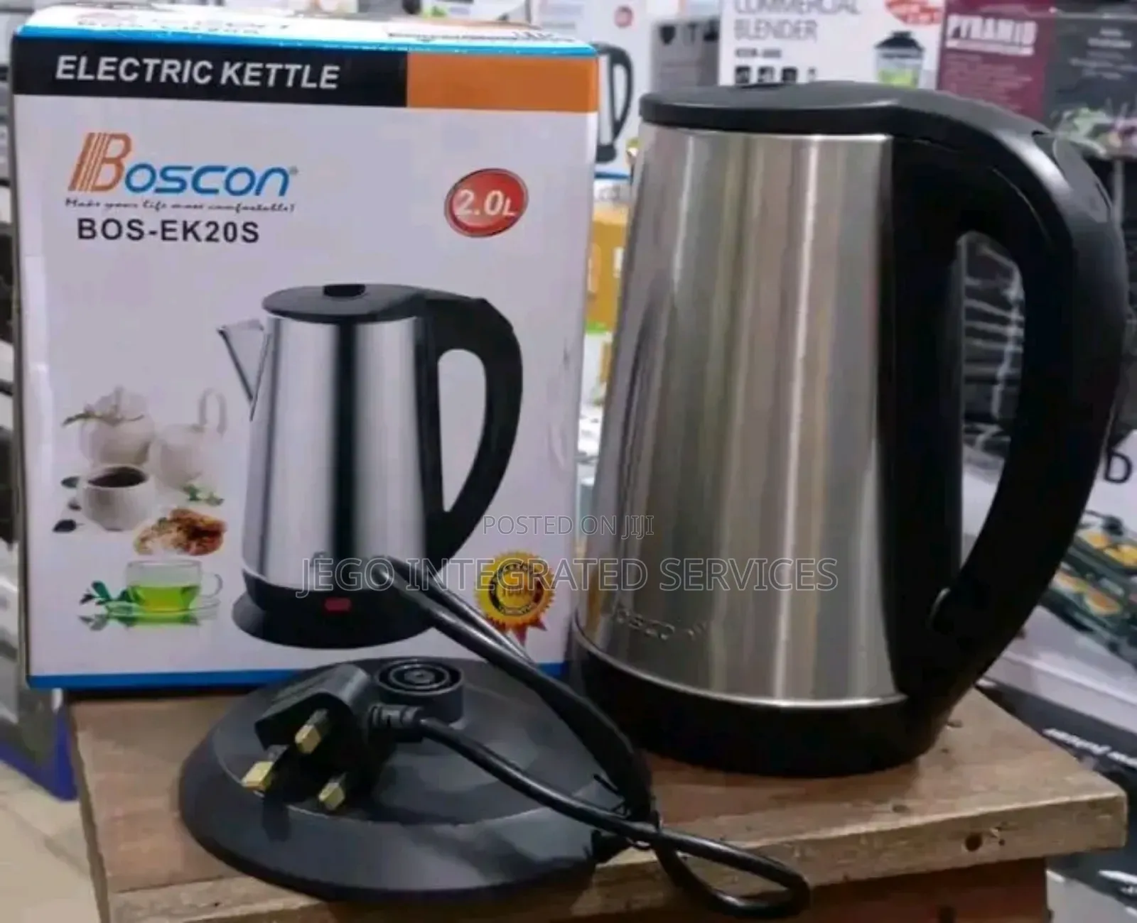 Brand New 2 Liters Boscon Electric Kettle That Doesn’T Consume Much. in ...