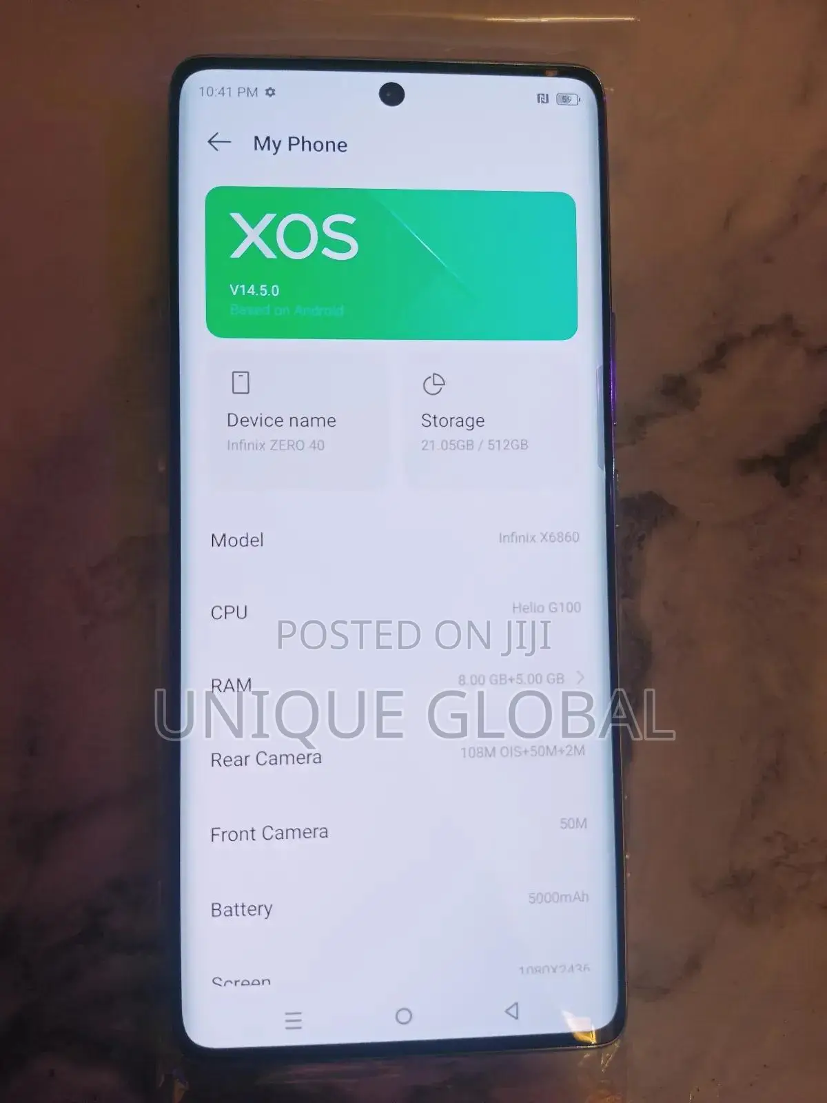 Infinix Zero 40 512 GB Silver in Ikeja - Mobile Phones, Great Skypower ...