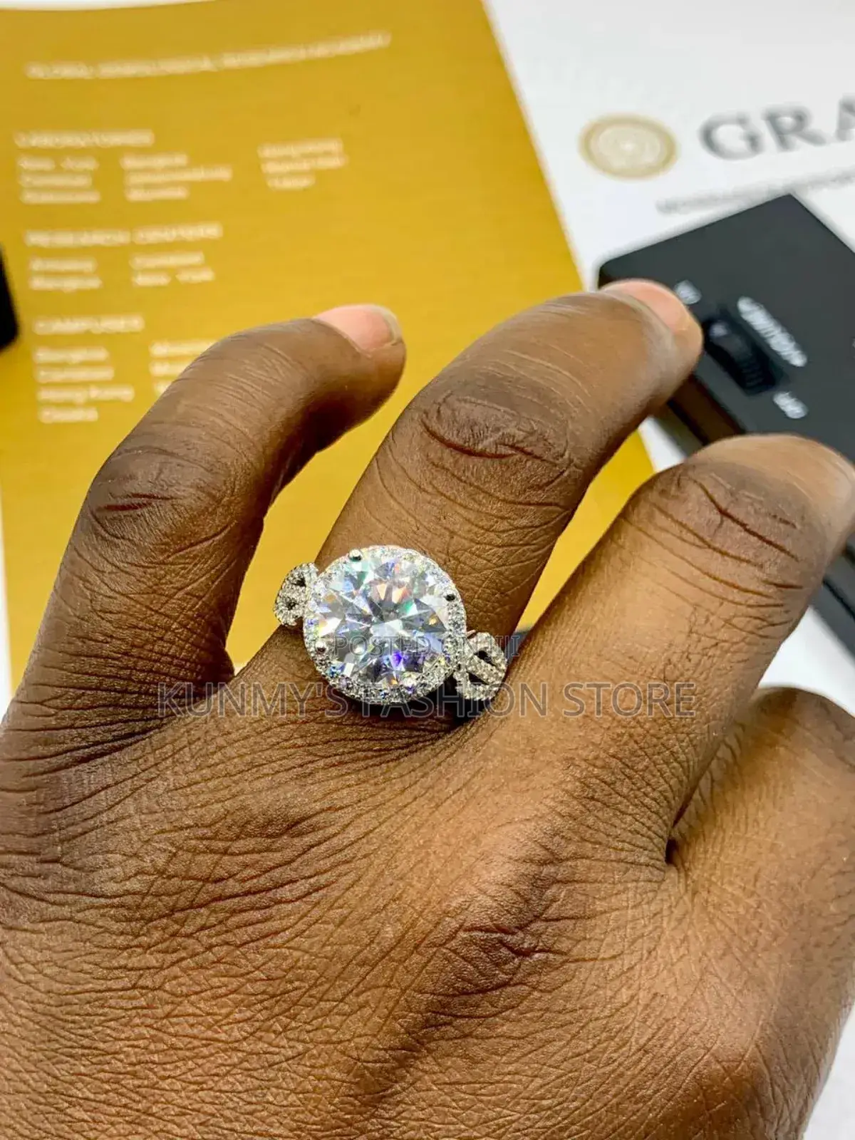 Vvs Moissanite Wedding /Engagement Rings in Lagos Island (Eko ...
