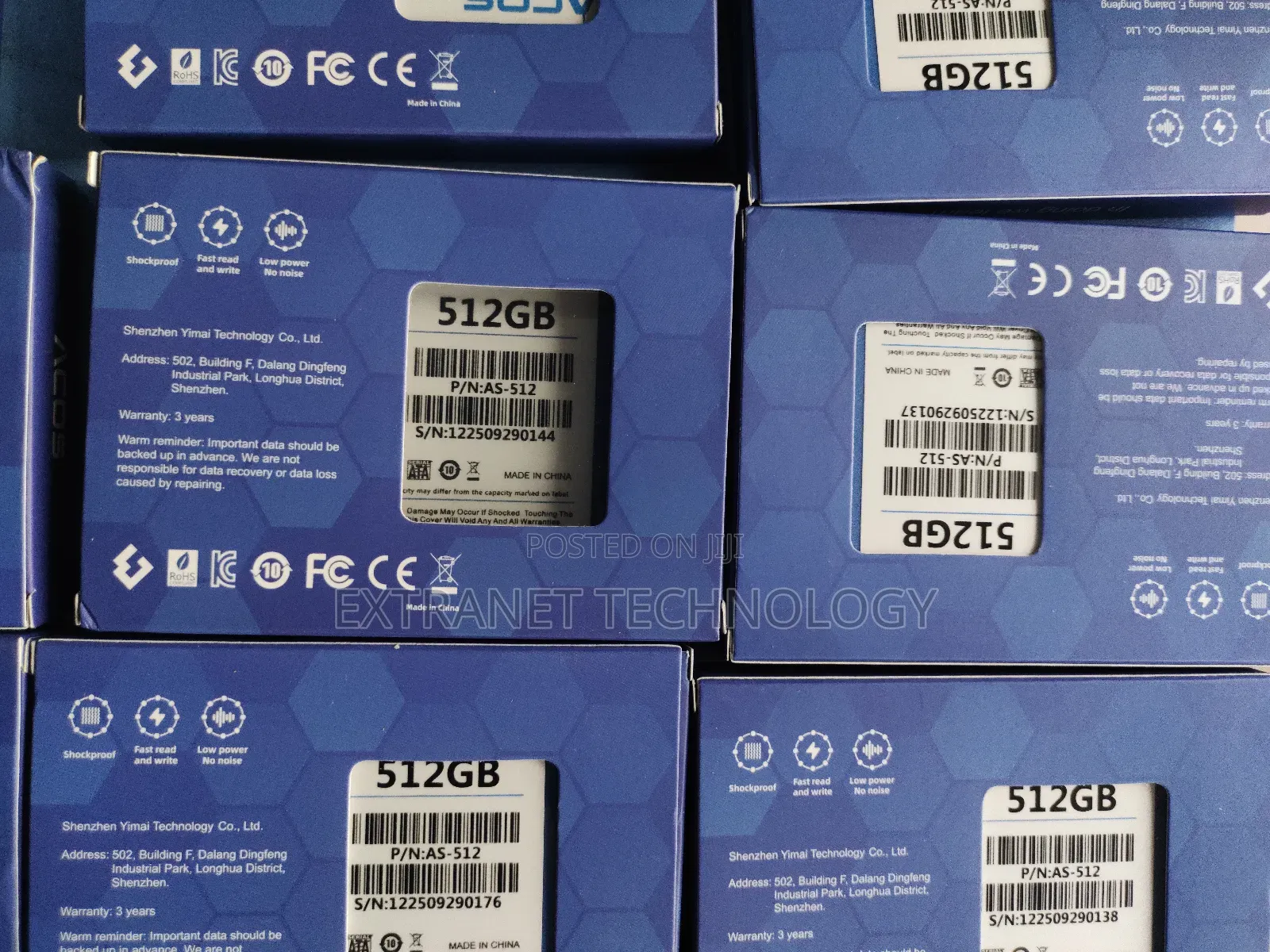 Original Acos 512gb Sata SSD Solid State Drive in Port-Harcourt ...