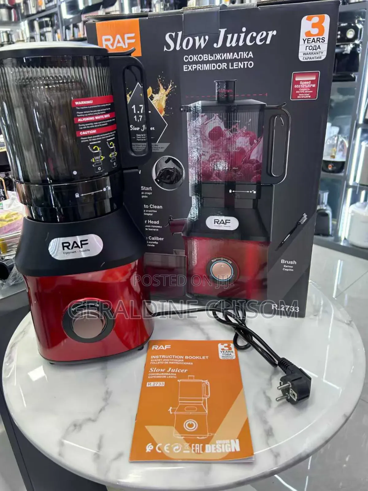 Avinas Slow Juicer in Lagos Island (Eko) - Kitchen Appliances ...