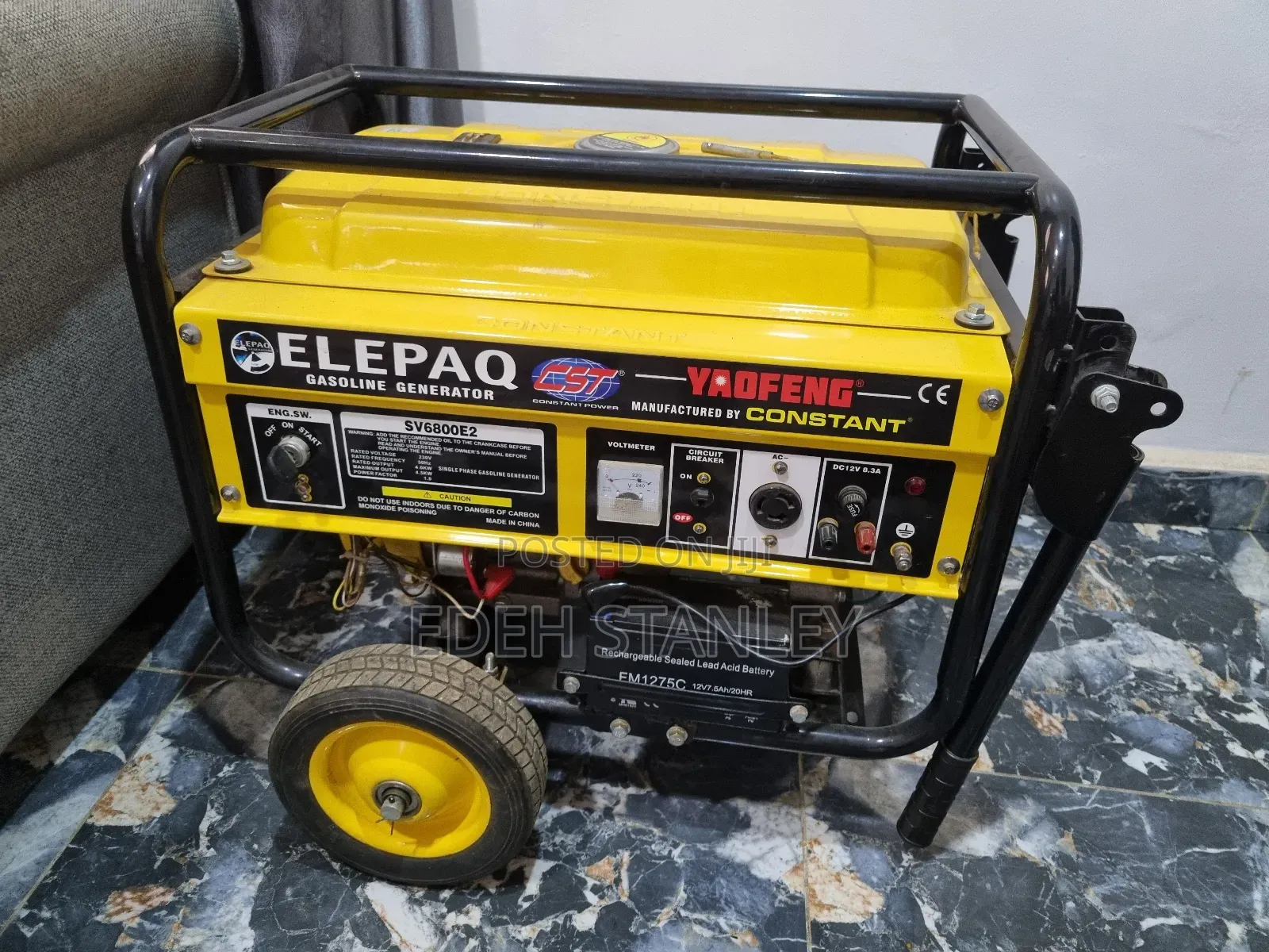Elepaq 4.5kva Key Start Generator – Full Copper Coil in Gwarinpa ...