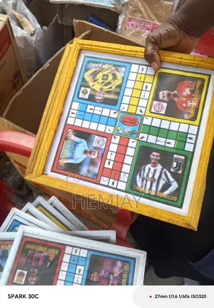 Wooden Glass Ludo Game "Available in Different Design and Club Logo" in ...
