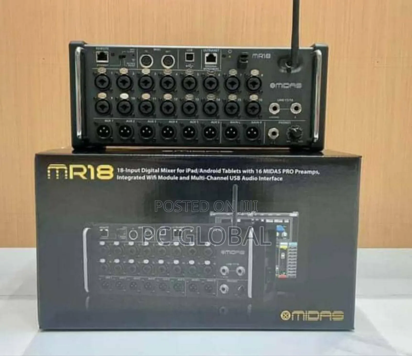 Midas Digital Mixer Mr18 in Ojo - Audio & Music Equipment, Pc Global ...